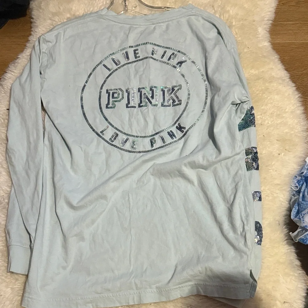 PINK Victoria's Secret | Tops | 2xs 2 Ptp Pink Victorias Secret Light ...